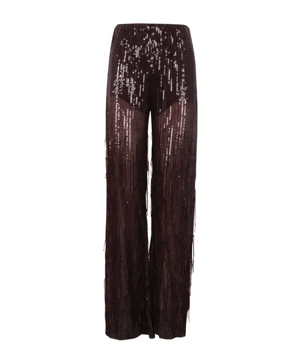 Federica Tosi Sequin Fringe Pants