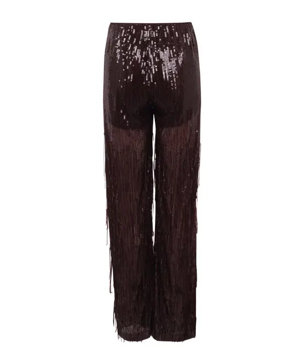Federica Tosi Sequin Fringe Pants