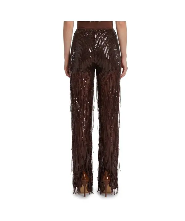 Federica Tosi Sequin Fringe Pants