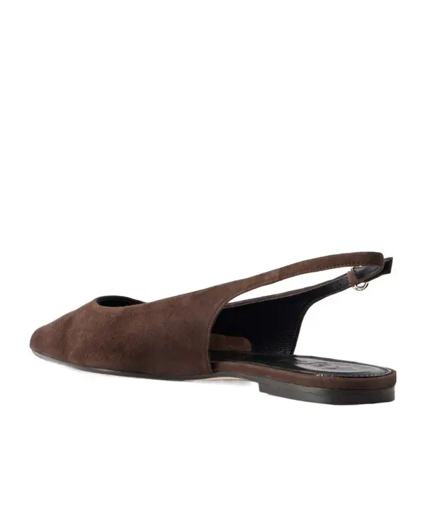 AeydĒ Suede Slingback Flats