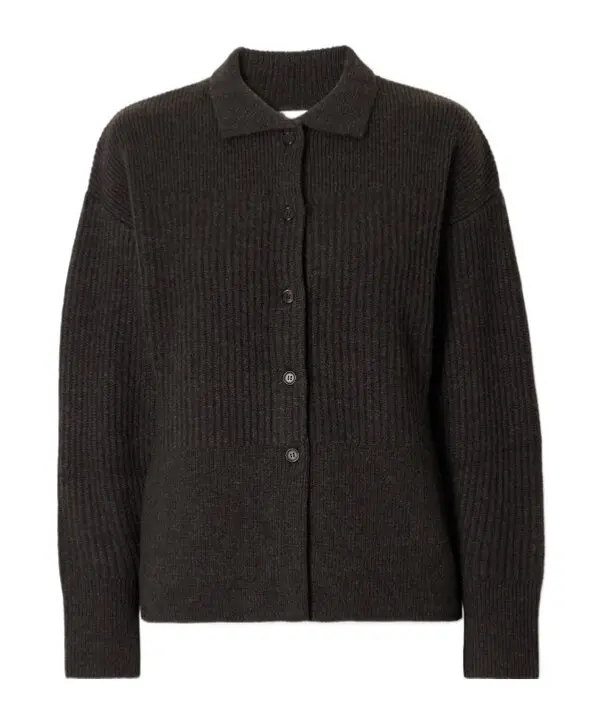Le Kasha Ribbed Cashmere Cardigan