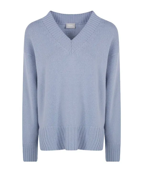 DRUMOHR Oversized V Neck Sweater