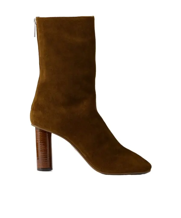 Paris Texas Suede Ankle Boots