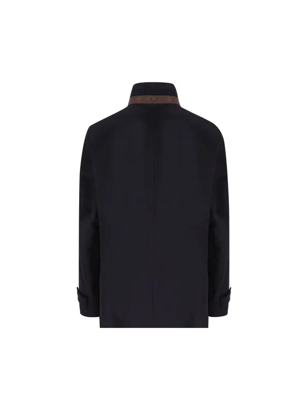 Herno Long-sleeved Button-up Jacket