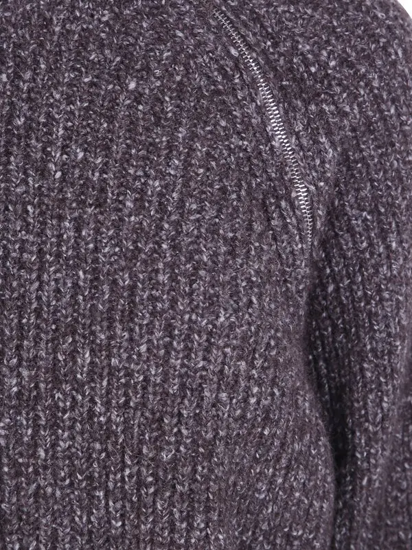 MRZ Zip Turtleneck Sweater