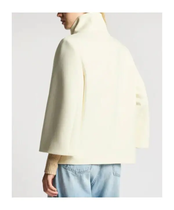 FAY Cape In Wool Fabric