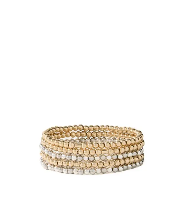 Assouline Two-tone Gold And Silver Bracelet
