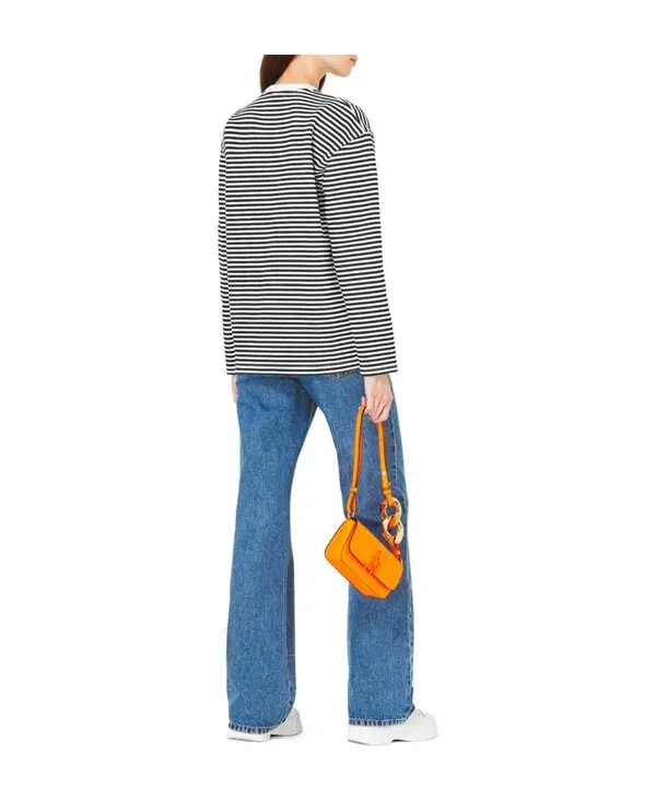 J.W.ANDERSON Logo Stripe Long-sleeved T-shirt