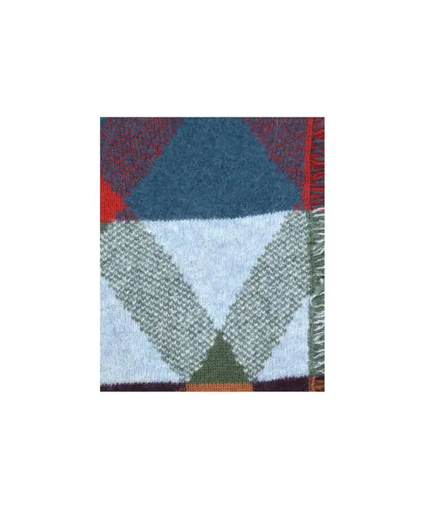 Dries Van Noten Tasseled Scarf - Light Blue