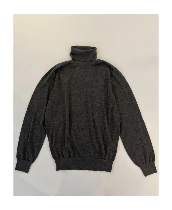 Brunello Cucinelli Roll-neck Long Sleeved Top - Black
