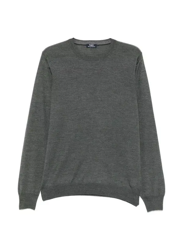 BARBA NAPOLI Crew-neck Long-sleeve Sweater
