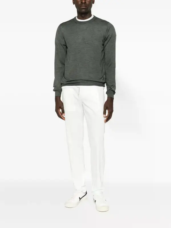 BARBA NAPOLI Crew-neck Long-sleeve Sweater