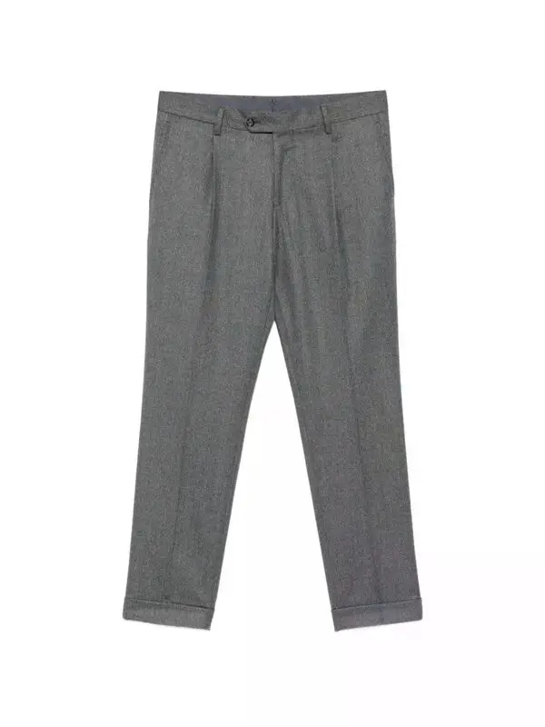 BARBA NAPOLI Virgin Wool Trousers