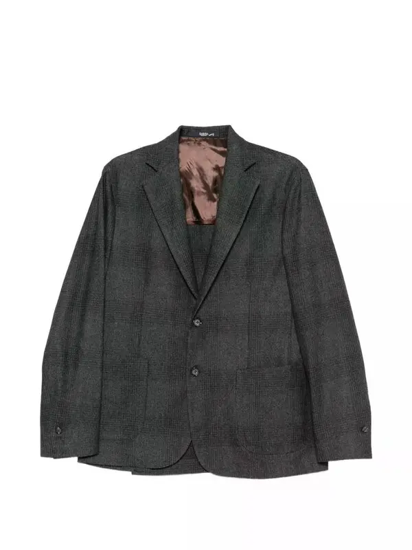BARBA NAPOLI Checked Blazer