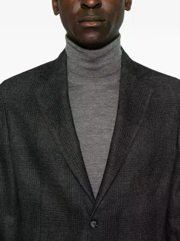 BARBA NAPOLI Checked Blazer