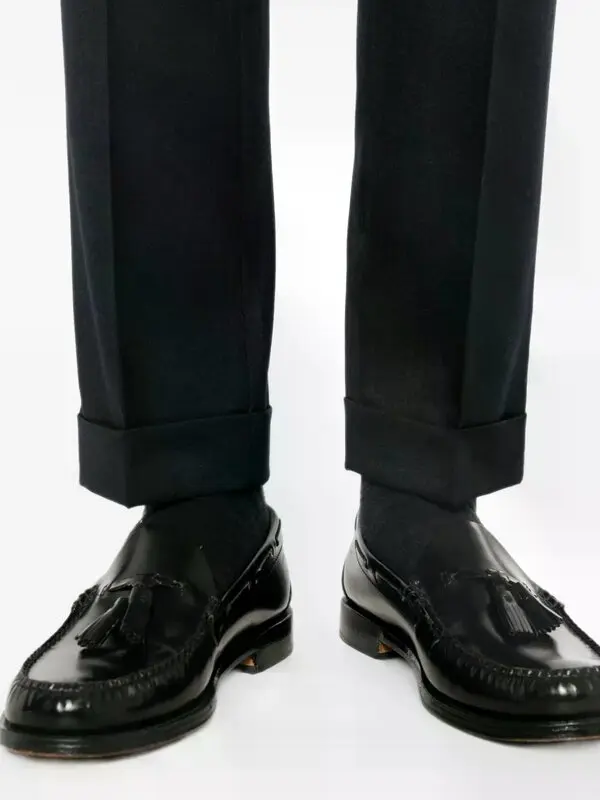 BARBA NAPOLI Virgin Wool Trousers