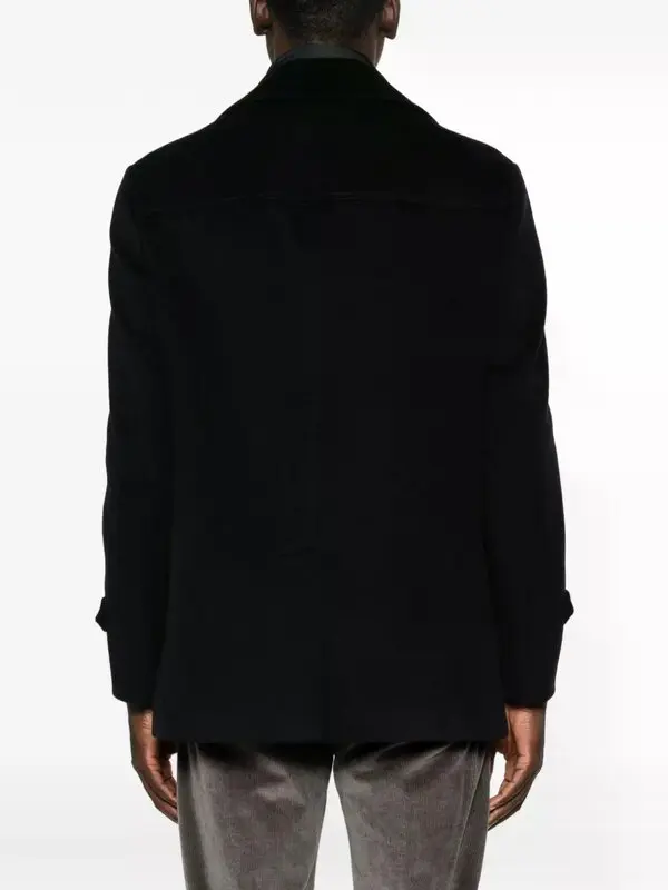 BARBA NAPOLI Double-breasted Peacoat