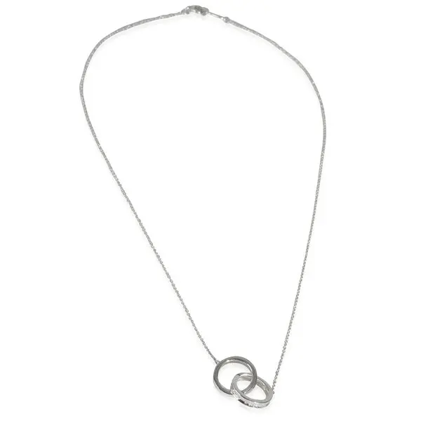 Tiffany & Co. Sterling Silver 1837 Pendant Necklace