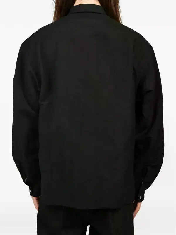 BIBLIOTHERK Patch-pocket Long-sleeve Shirt