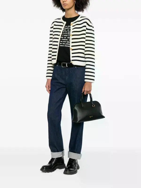 AGNES B. Christelle Tote Bag - Black
