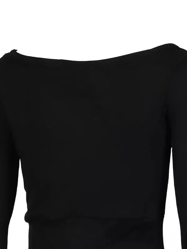 BOHEMSEO Twisted Ribbed Blouse