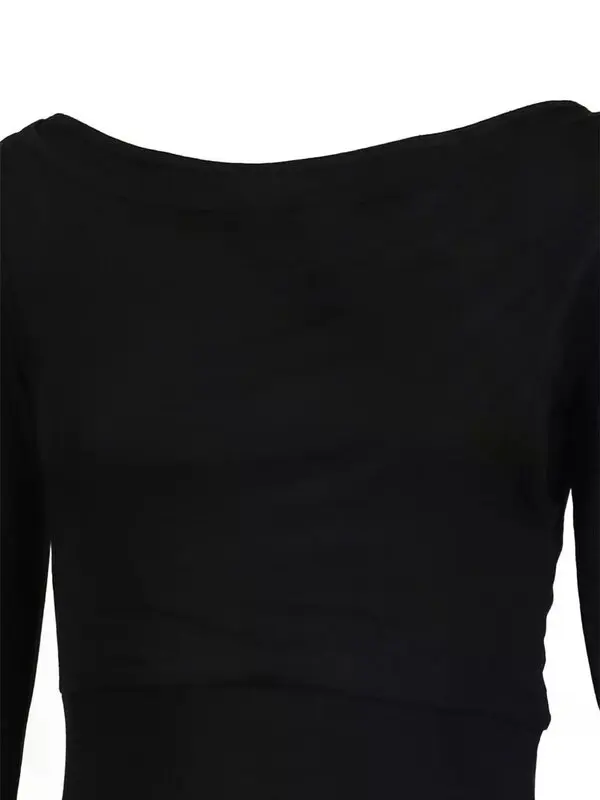 BOHEMSEO Twisted Ribbed Blouse