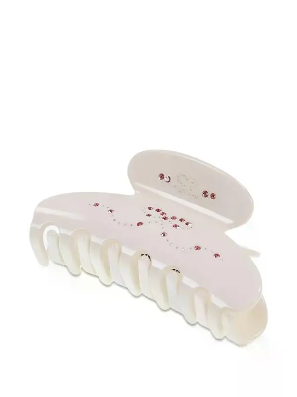 Sandy Liang Princess Hair Claw - White