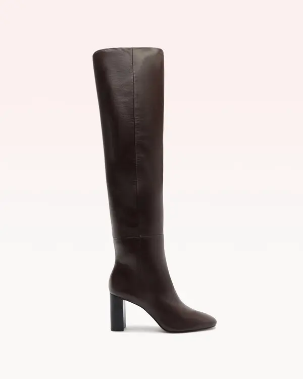 ALEXANDRE BIRMAN Anna Slouch 70 - Dark Plum