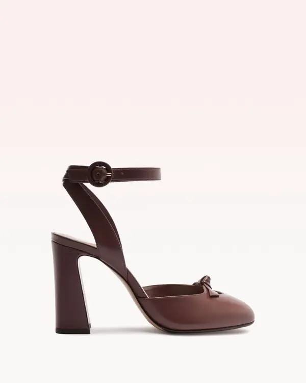 ALEXANDRE BIRMAN Slim Clarita Peep 90 - Deep Blush