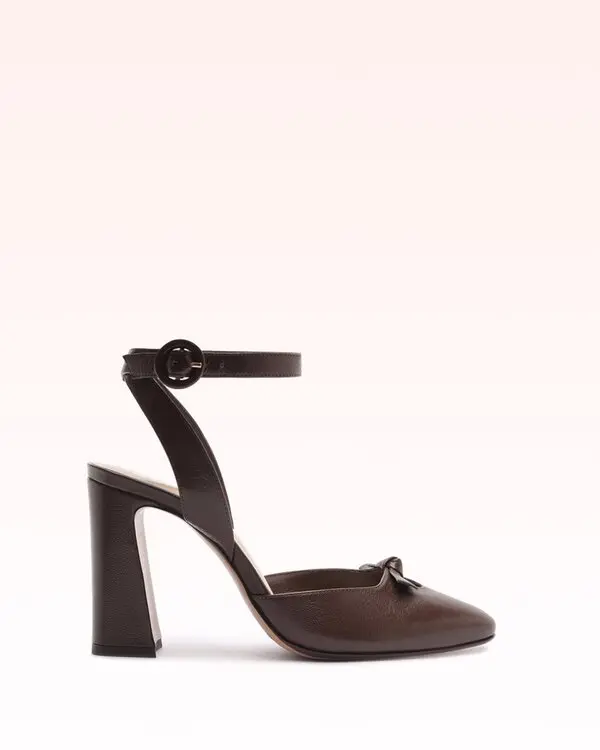ALEXANDRE BIRMAN Slim Clarita Peep 90 - Brown