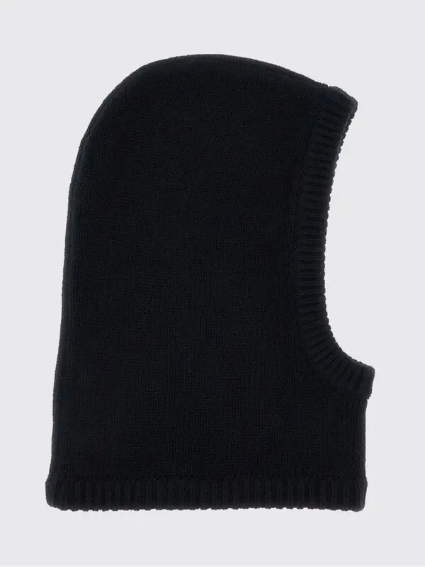 LISA YANG Pure Cashmere Balaclava With Ribbed Edges - Black
