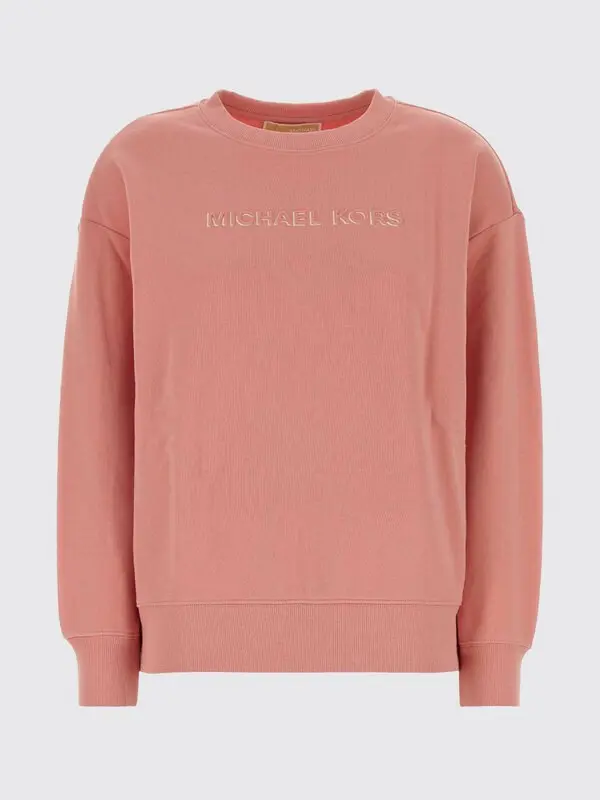 Michael Kors Cotton Crewneck Sweatshirt - Pink