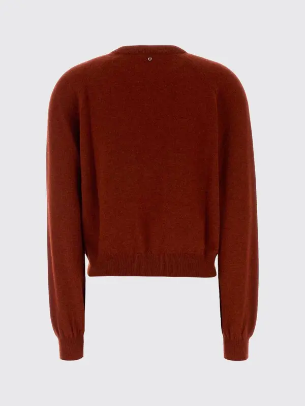 FERRAGAMO Virgin Wool And Cashmere Jumper - Brick Red