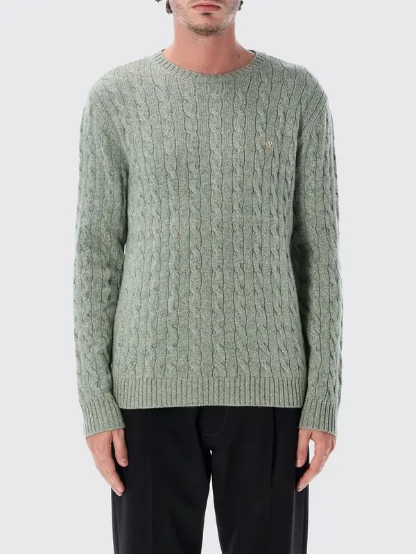 Valentino Garavani Vlogo Sweater - Grey