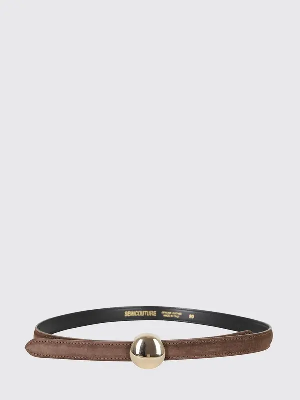 SEMICOUTURE Leather Belt