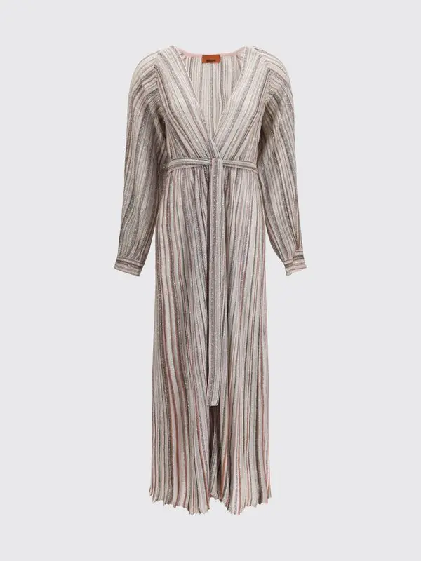 Missoni Metallic Striped Maxi Dress