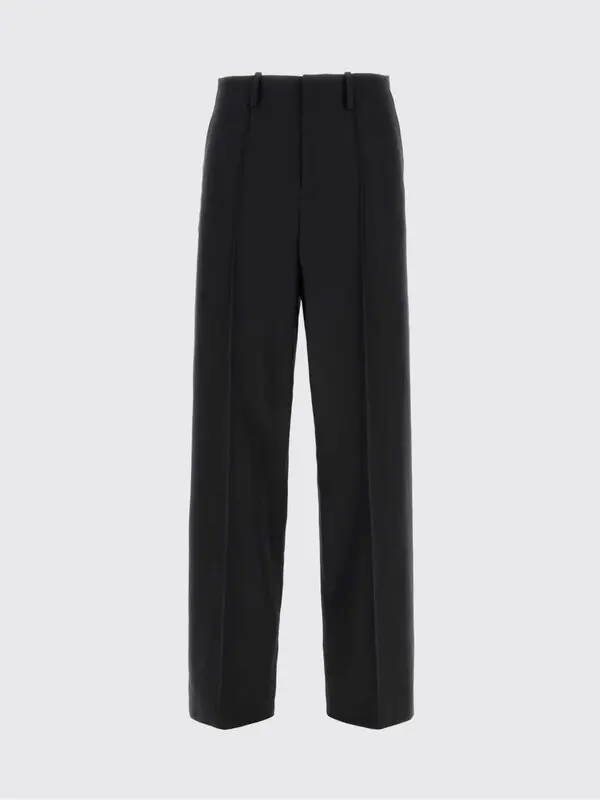 Marni High-waisted Straight-leg Virgin Wool-blend Trousers With Concealed Closure