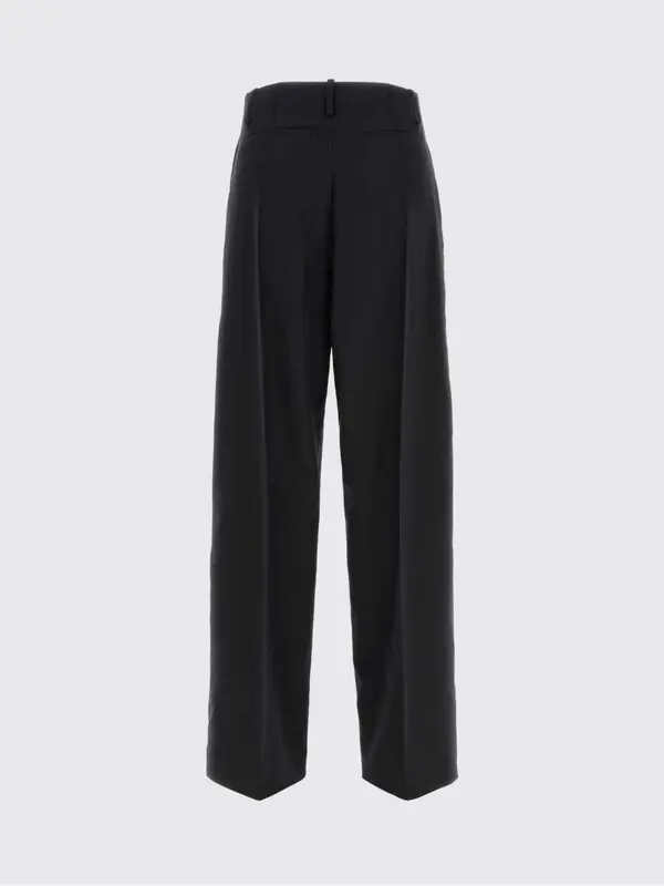 Marni High-waisted Straight-leg Virgin Wool-blend Trousers With Concealed Closure