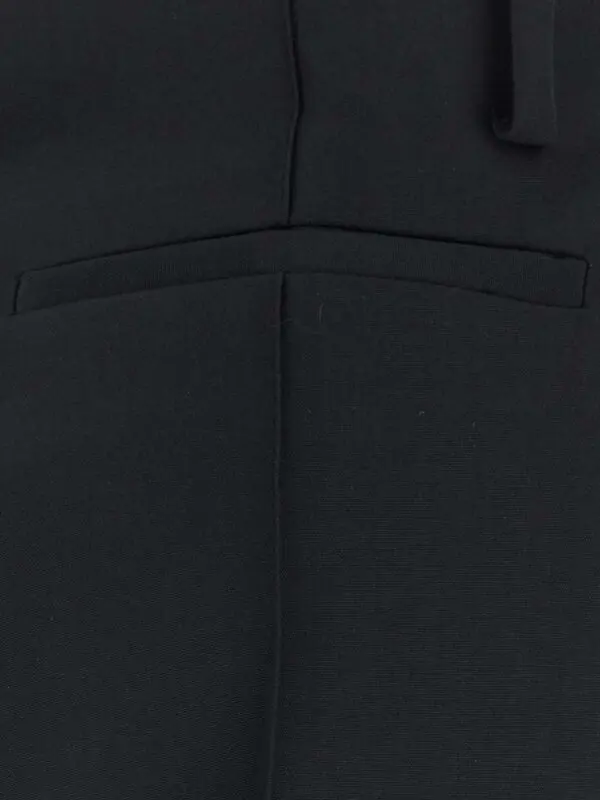 Marni High-waisted Straight-leg Virgin Wool-blend Trousers With Concealed Closure