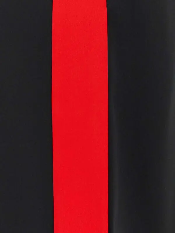 Loewe Midi Silk Tunic With Satin Side Bands