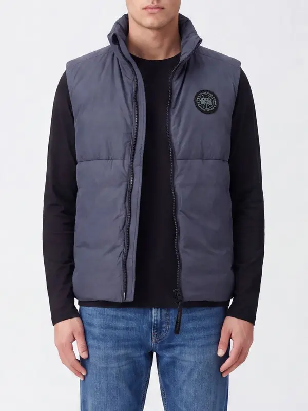 Canada Goose High-neck Quilted Water-repellent Nylon Gilet - Blue