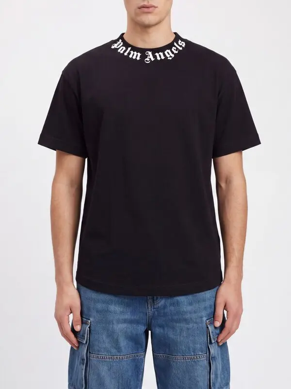 Palm Angels Polo Shirt - Black