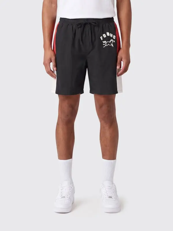 FOUND Nylon Jogging Shorts With Elasticised Waist And Drawstring