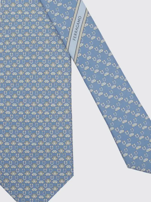 FERRAGAMO Tie - Blue