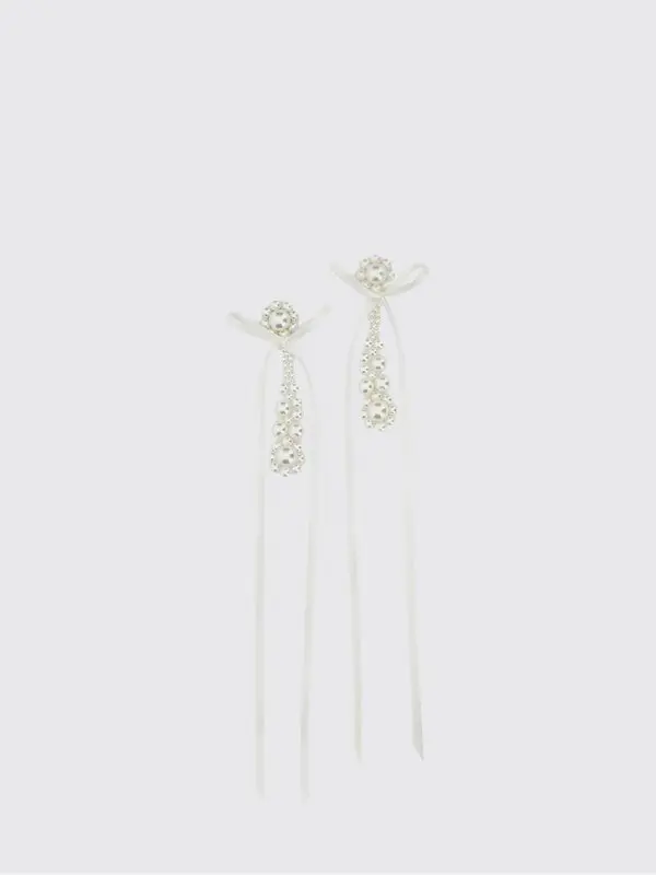 Simone Rocha Jewel Earrings - White