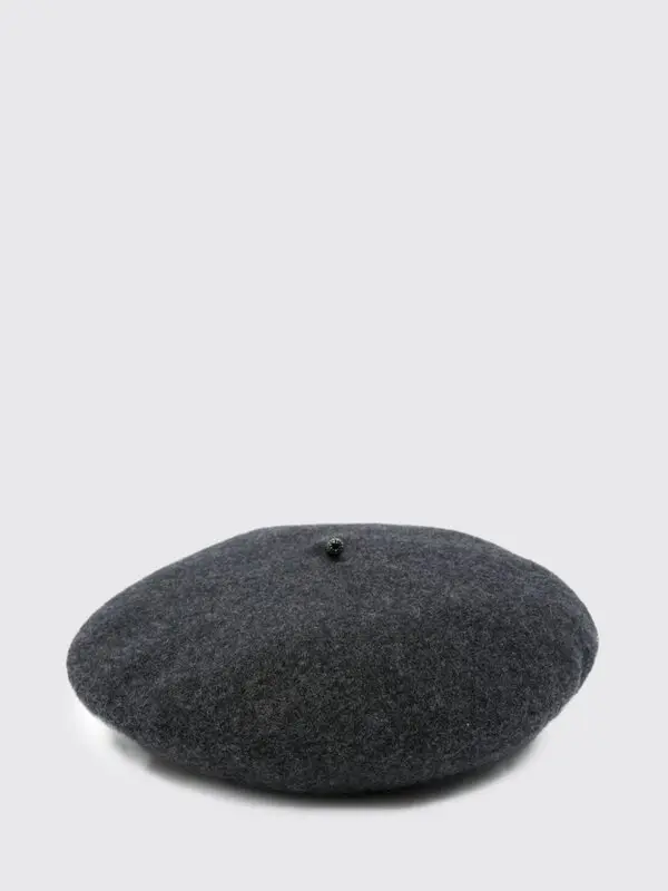 Brunello Cucinelli Wool Felt Beret - Black