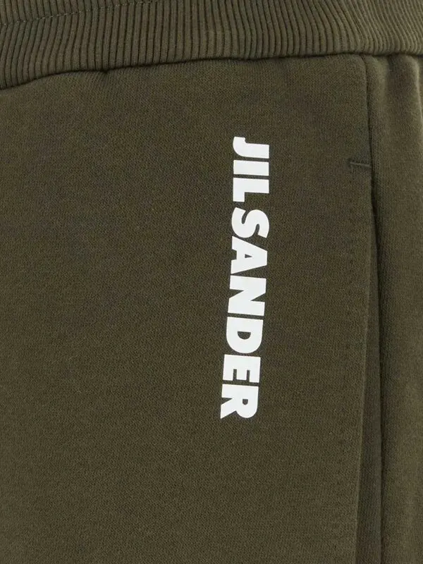 JIL SANDER Straight-leg Cotton Jogging Trousers With Elasticated Waistband