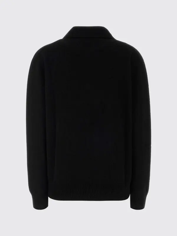 THE ROW Long-sleeved Pure Cashmere Knit Polo
