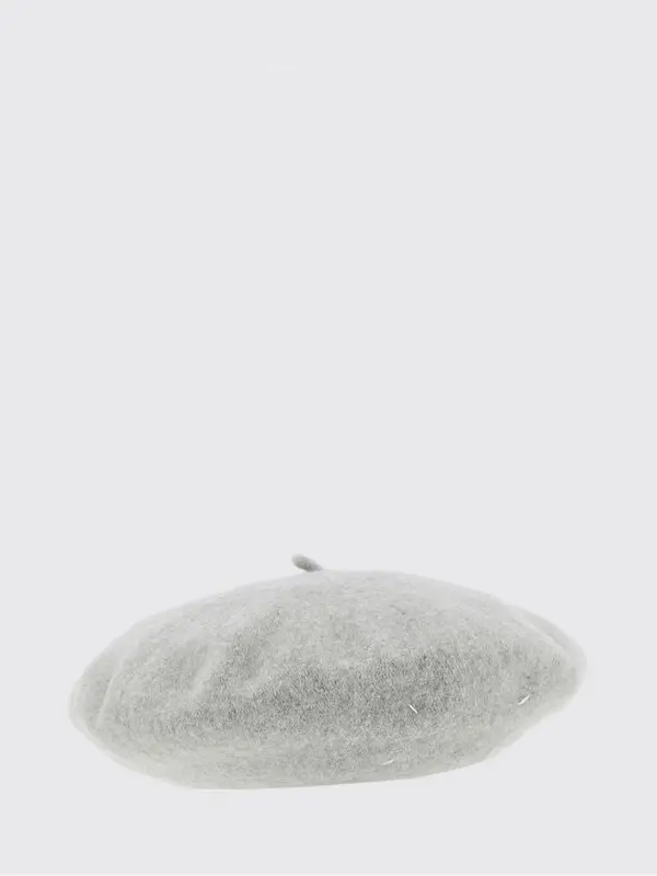 MAISON MARGIELA Wool Beret With Iconic Four Stitches