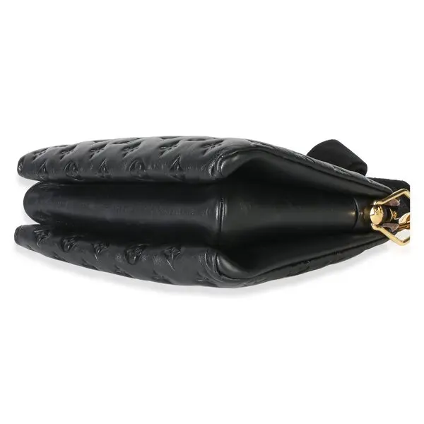LOUIS VUITTON Monogram Embossed Coussin Pm - Black